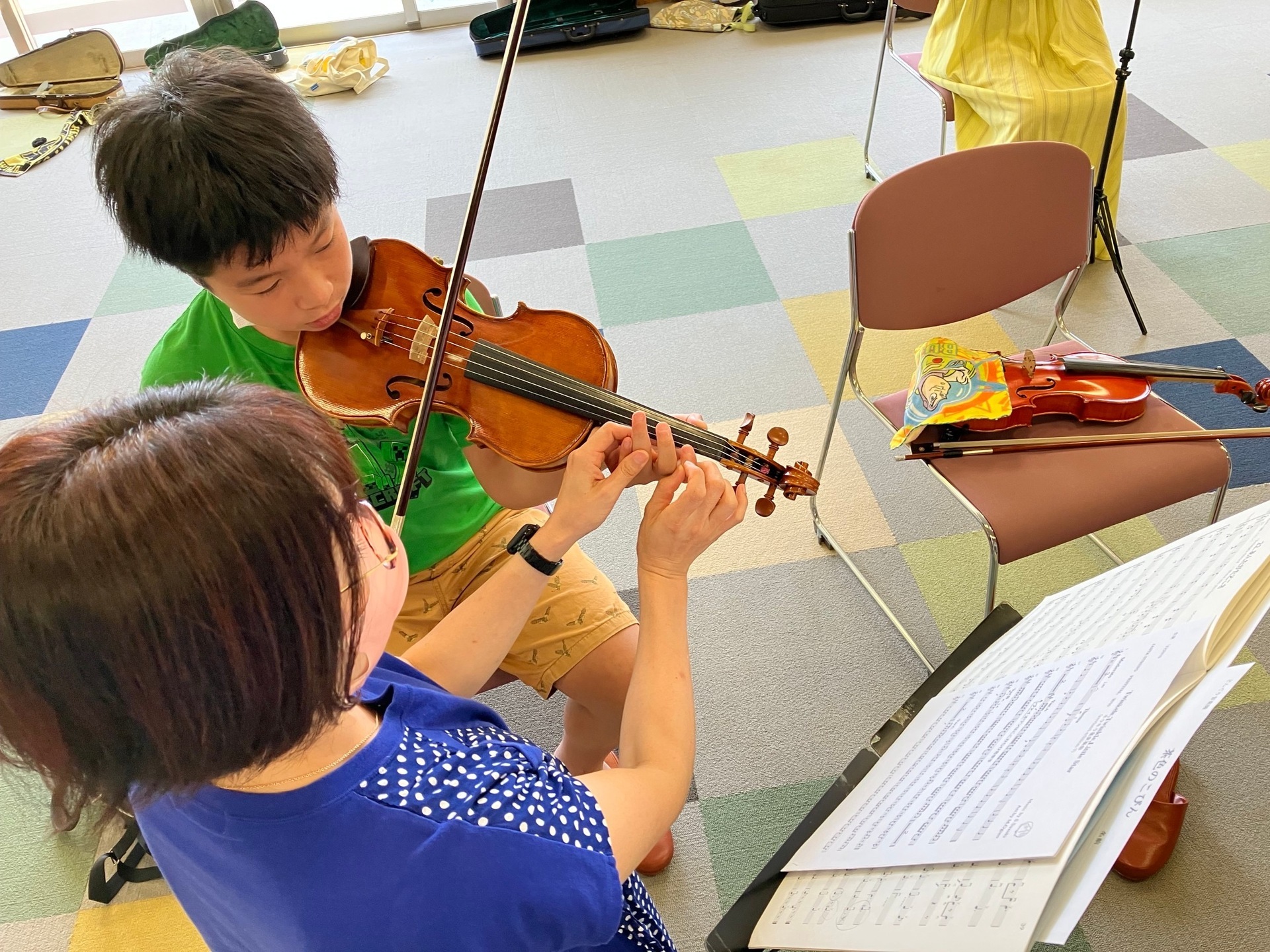 7月の練習とお知らせ: どんぐりころころ♪